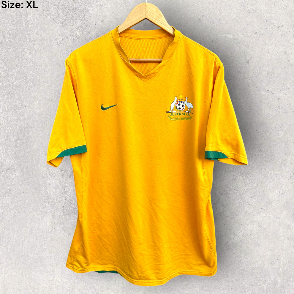 AUSTRALIAN SOCCEROOS 2006 NIKE HOME JERSEY – THRILLOFTHETHRIFT