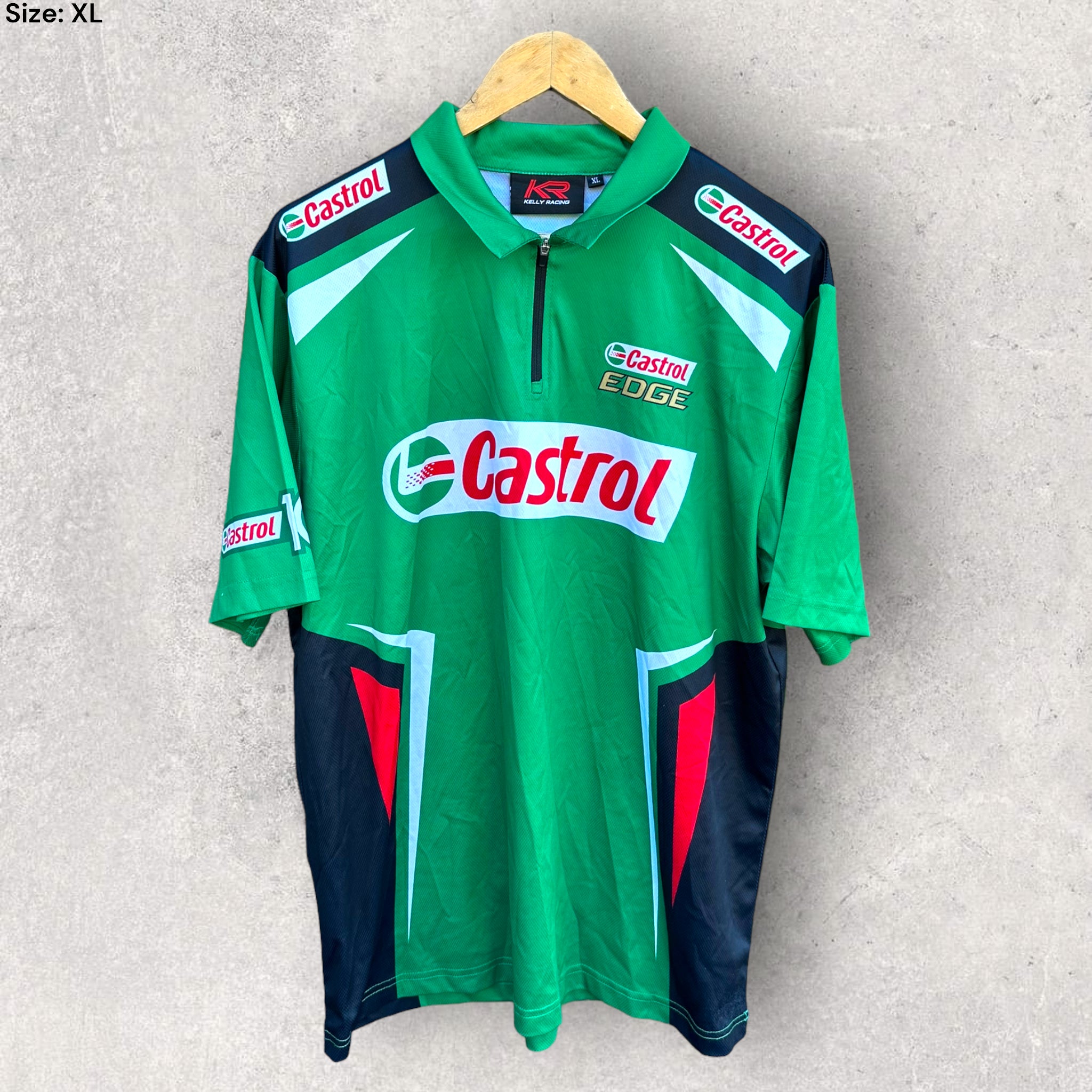 CASTROL RACING POLO SHIRT – THRILLOFTHETHRIFT
