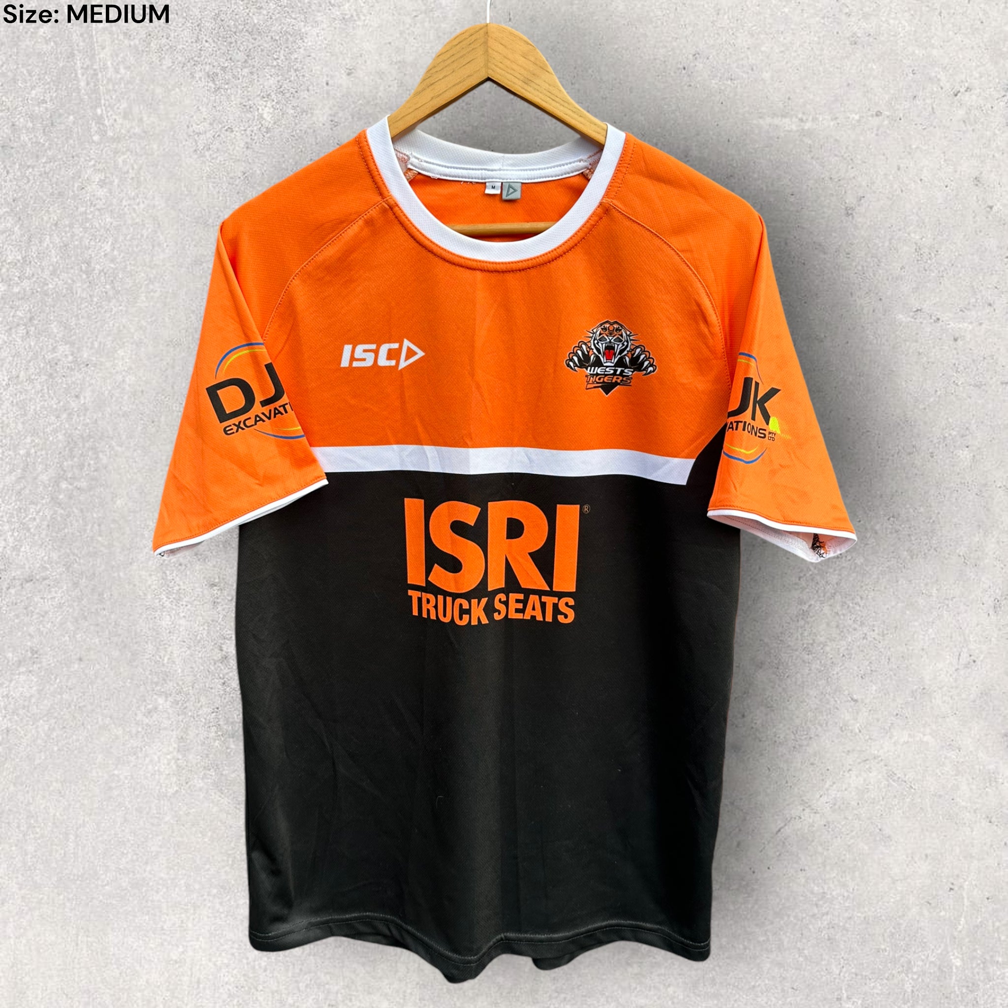 WESTS TIGERS ISC TRAINING SHIRT – THRILLOFTHETHRIFT