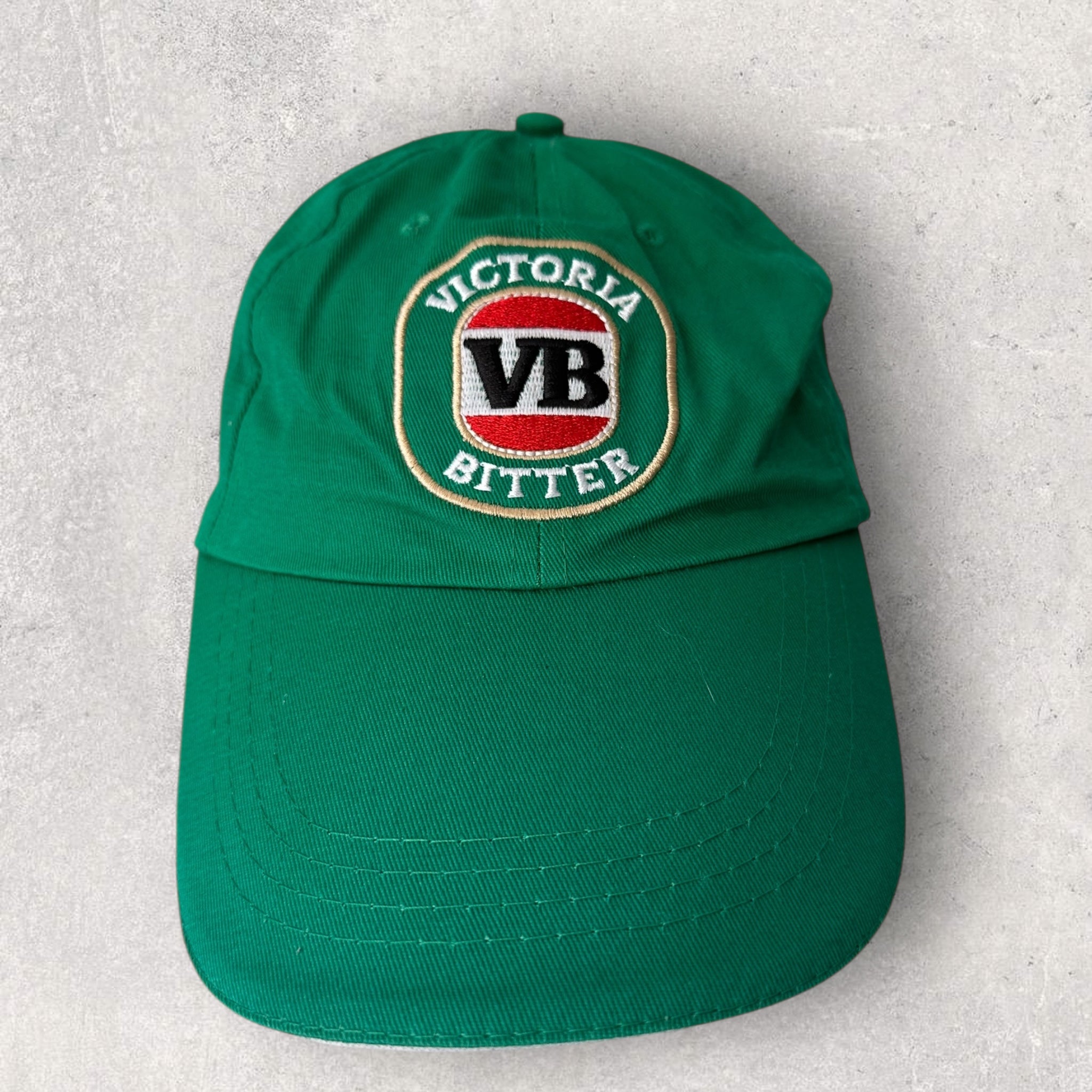 VB HARD EARNED THIRST GREEN BASEBALL HAT – THRILLOFTHETHRIFT