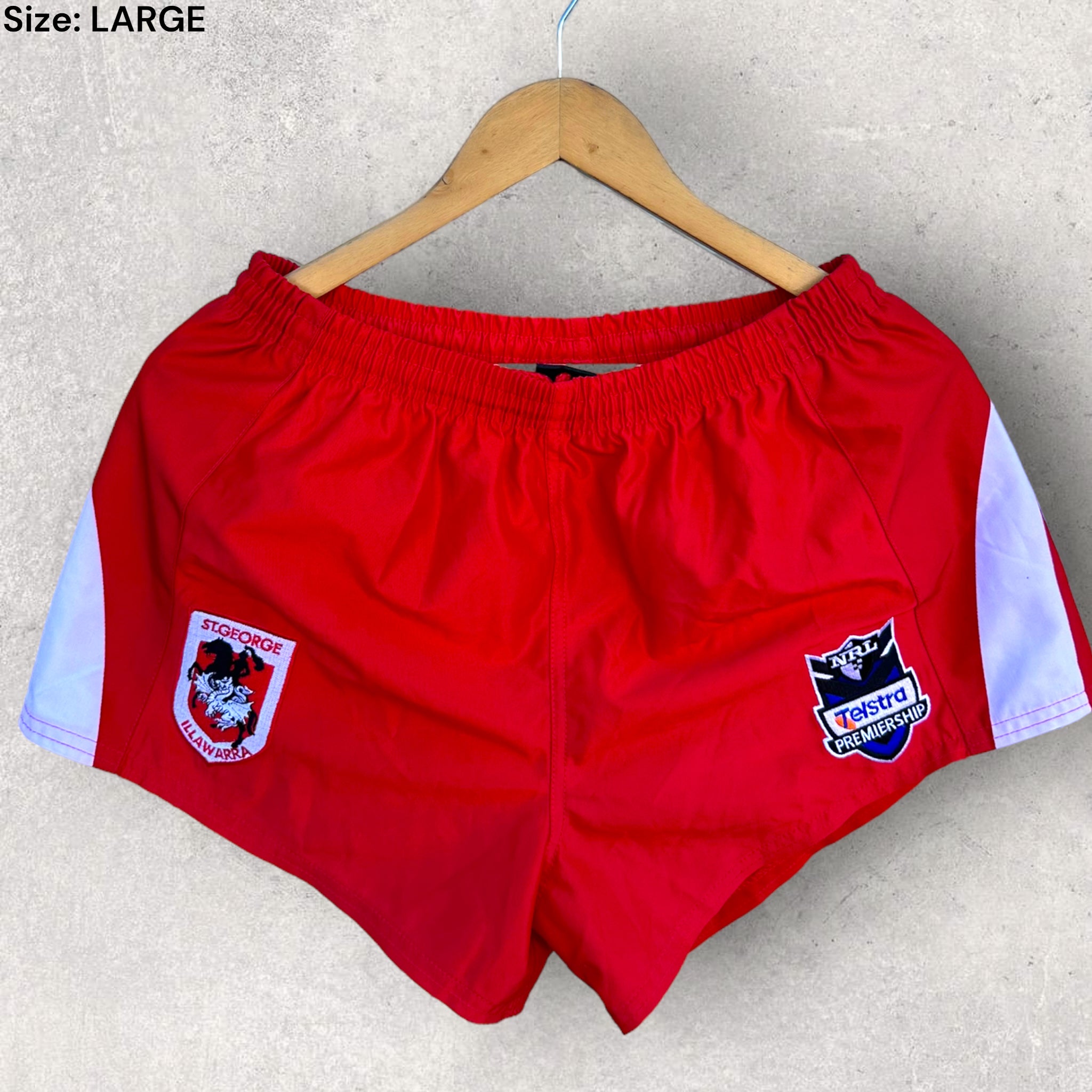 ST GEORGE ILLAWARRA DRAGONS ISC TRAINING SHORTS – THRILLOFTHETHRIFT